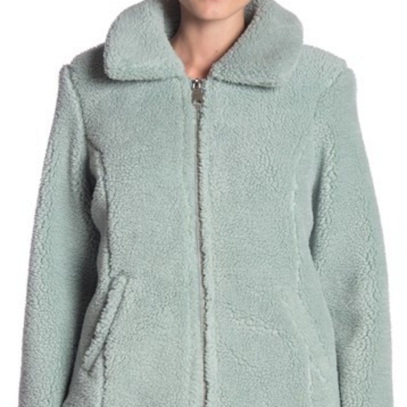 Sebby Collection | Jackets & Coats | Sebby Collection Mint Green Faux ...